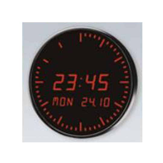 LED digital clock, round | DCT | Test and Measurement